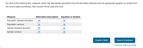 Solved Measures Of Variability Match Up Consists Of Chegg