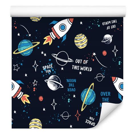 Tapeta do pokoju dziecka kosmos planety gwiazdy porównaj ceny Allegro pl