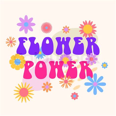 60s Hippie Flowers