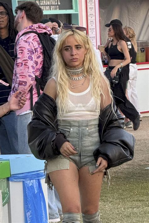 Camila Cabello Coachella White Bra See Through Hot Celebs Home