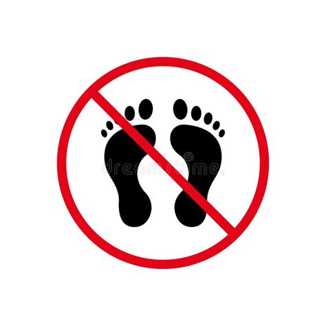 No Bare Feet Stock Illustrations 39 No Bare Feet Stock Illustrations