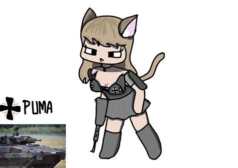 Puma Ifv Definitely Not Just An Excuse To Draw A Military Catgirl R