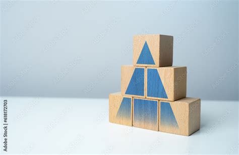 Pyramid With Hierarchical Structure Development Promotion Career