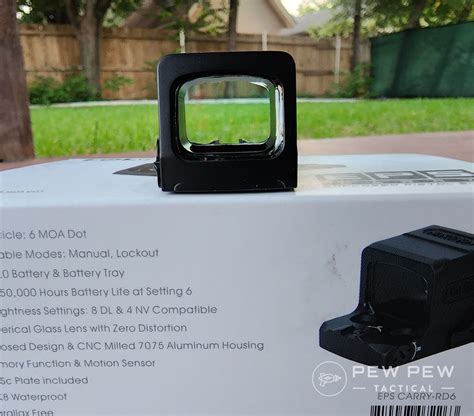 Holosun EPS Carry Red Dot Review Best Optic For Micro Compacts Pew