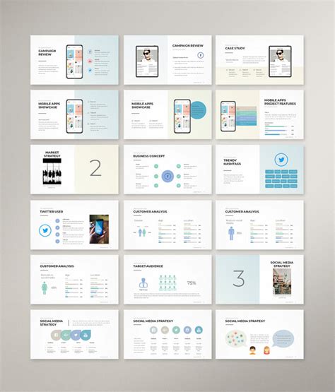 소셜 미디어 Sns 전략 템플릿 깔끔한 Ppt템플릿 다운로드