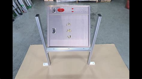 [우리알미늄] 알루미늄 프로파일 Aluminum Profile 로 만든 소화전 받침대 Youtube