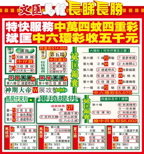 文匯馬經長睇長 體育 香港文匯網