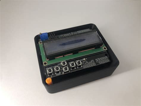 Arduino Uno And Lcd Shield Case By Lukas D Download Free STL Model Printables Com