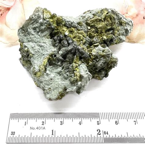 Epidote On Matrix From Morocco Buy Online At Talk To Crystals