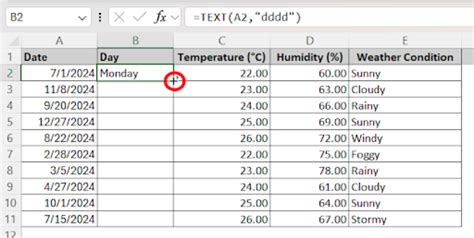 How To Display Day Of Week From Date In Excel Easy Ways Excel Insider