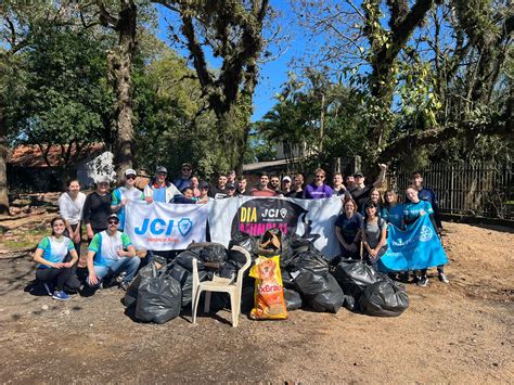 Dia Mundial Da Limpeza Da Jci Recolhe Mais De Uma Tonelada De Lixo Em