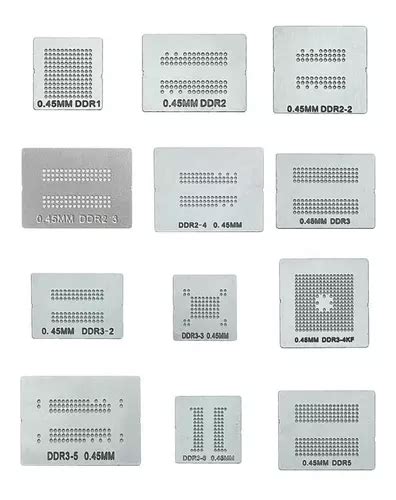 stencil reballing ddr ddr2 ddr3 ddr4 ddr5 elegir numero en venta en río cuarto córdoba por