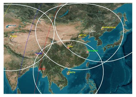 Schematic Diagram Of Resource Satellites Access To Regional Targets
