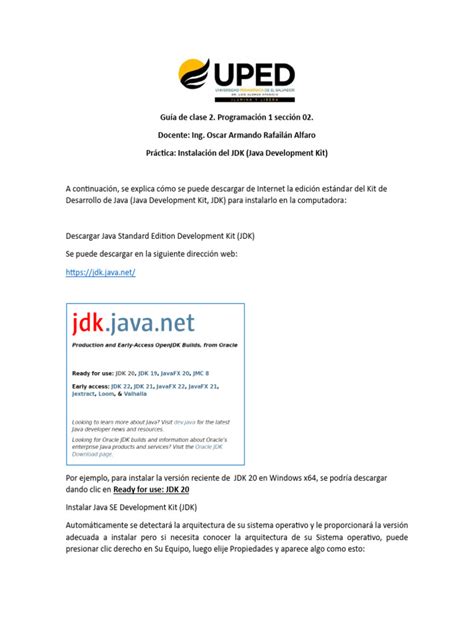 guía de clase 3 instalacion jdk pdf