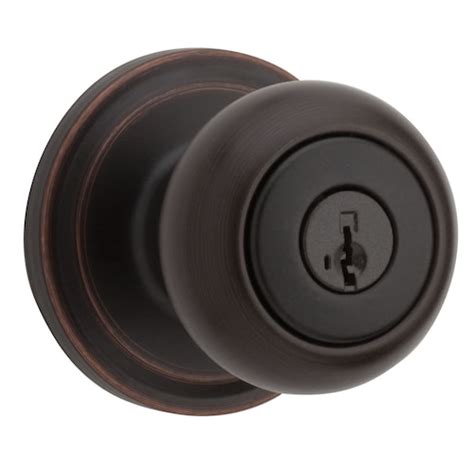 Weiser Toluca Venetian Bronze Exterior Door Handle Entry Door Lock With Key The Home Depot Canada