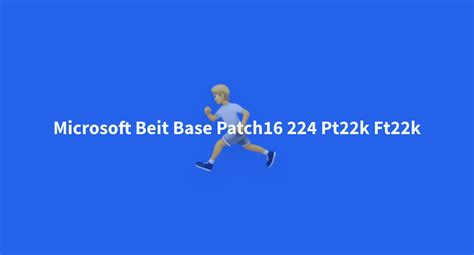 Microsoft Beit Base Patch16 224 Pt22k Ft22k A Hugging Face Space By