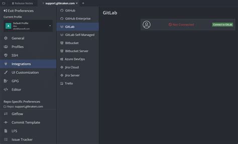 Gitlab Integration Gitkraken Client