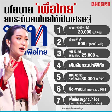 คมชัดลึก จับตา ‘นโยบายพรรคเพื่อไทย