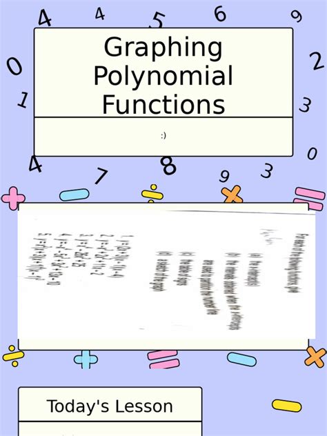 Graphing Polynomial Functions | PDF | Polynomial | Mathematics
