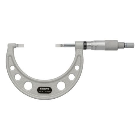 Buy Mitutoyo 122 127 10 Blade Micrometer Non Rotating Spindle 2 3