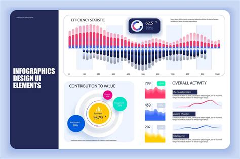 Bundle Infographic Elements Data Visualization Design Template Can Be Used For Steps Business