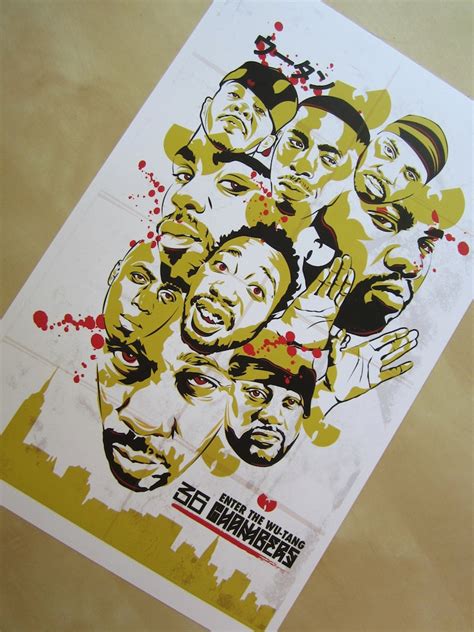 Wu Tang Clan Enter The 36 Chambers Digital Art Print Etsy