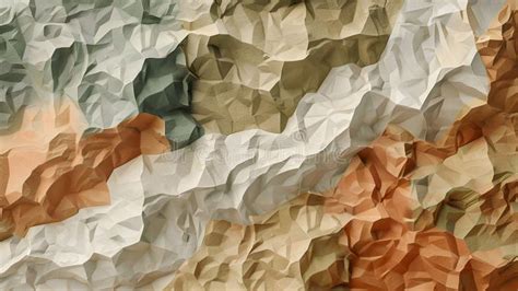Neutral Earth Tones Abstract Background With Geometric Shapes Three