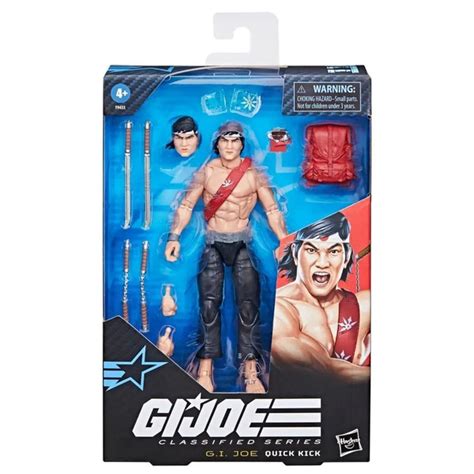 игрушки Hasbro фигурки G.I. Joe Classified Series #116, Quick Kick, 6 ...