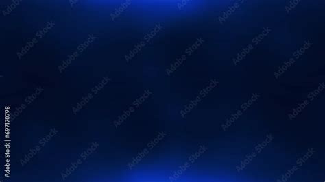 Blue Color Focus Overlay Blur Light Passing Into Blue Smoke Slowly