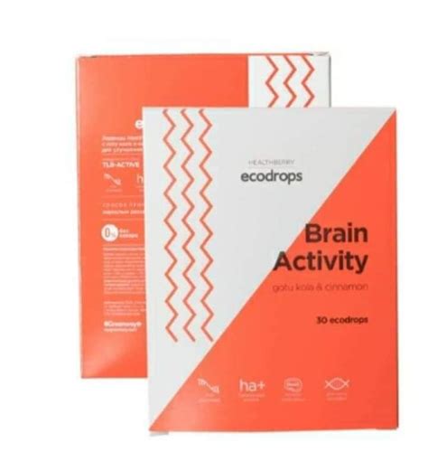 HEALTHBERRY ECODROPS Brain... - გრინვეის ჯანსაღი პროდუქცია.