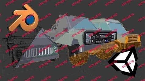 Low Poly Vehicle Design In Blender For Unity Game Developers Eshoptrip