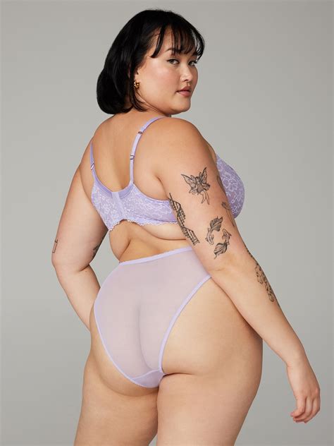 Floral Lace Unlined Bra In Purple SAVAGE X FENTY