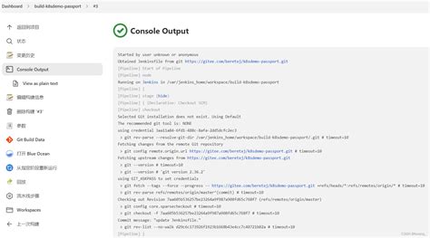 使用jenkins对k8sdemo项目进行cicd持续集成和部署jenkins Demo Csdn博客