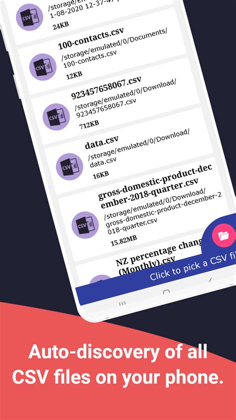 CSV File Viewer App On Amazon Appstore