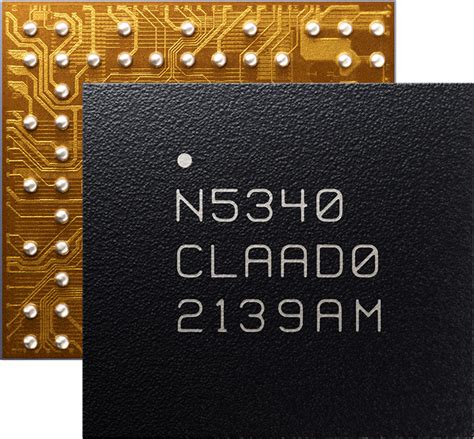 Nrf5340 Dual Core Bluetooth 5 2 Soc Supporting Bluetooth Low Energy Bluetooth Mesh Nfc