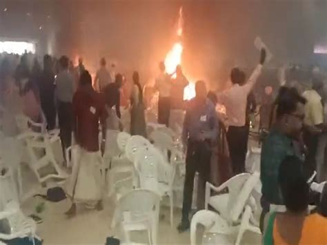 Explosion At Kerala Convention Centre Kills 1 Injures Over 30 Amit