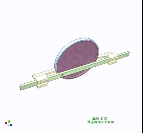 曲柄滑块机构 Slider crank mechanism 机械原理图 X技术
