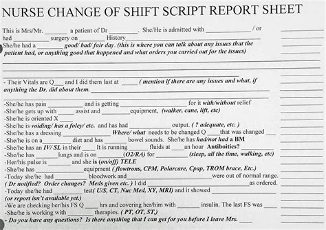 Hogwarts Shifting Script Template