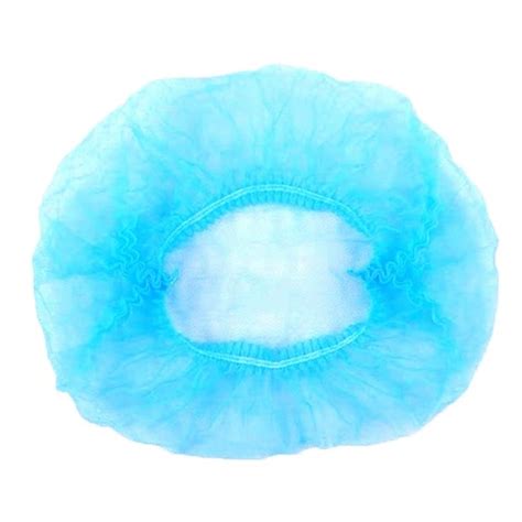 Badu Bg 100pcs Нетъкана шапка за душ за еднократна употреба Плисирана