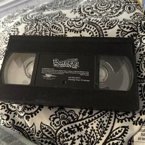 Barney Barneys Great Adventure The Movie Vhs 1998 £079 Picclick Uk