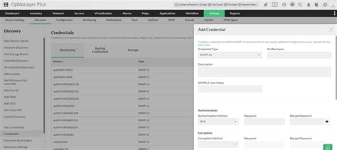 Sha 2 Support For Snmpv3 Authentication Opmanager Help