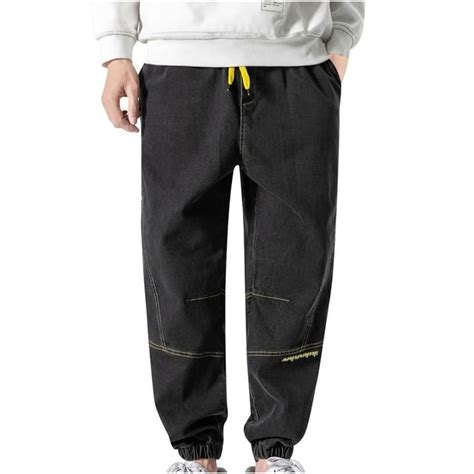 Elainilye Fashion Cargo Pants For Men Classic Work Wear Mens Pants