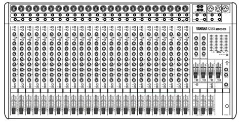 Yamaha Mx 200 Series Mixing Console Instruction Manual