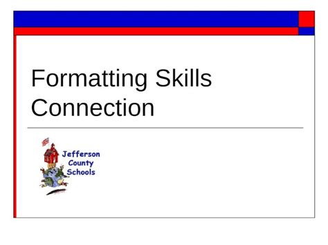 Ppt Formatting Skills Connection Shortcut Keys Ctrl A Highlights Everything In The