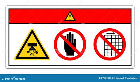 Danger Moving Parts Can Crush And Cut Do Not Operate With Guard Removed