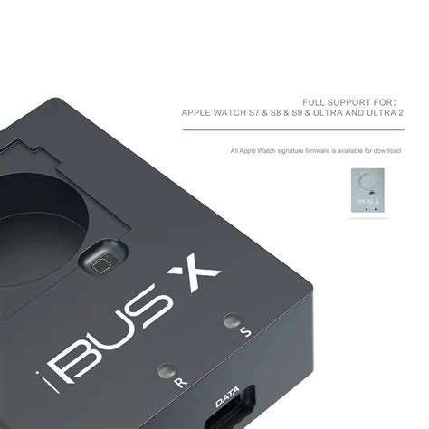Mijing Ibus X Apple Watch Flashing Restore Tester For Apple Watch S7 S8 S9 Ultra Ultra 2 Black