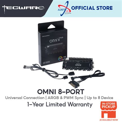 TECWARE Omni Port ARGB Hub Shopee Malaysia