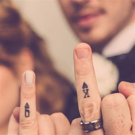50 Cool Wedding Ring Tattoos To Express Their Undying Love Ecstasycoffee