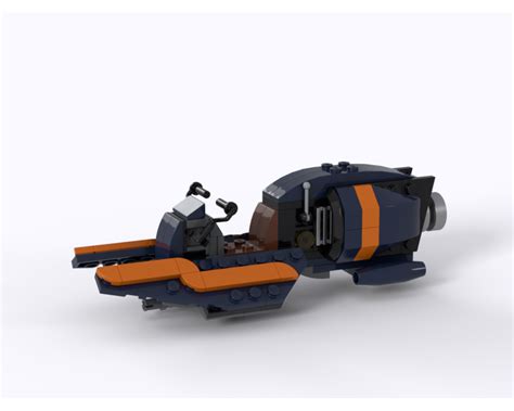 Lego Moc Mandalorian Speeder By Aseir Rebrickable Build With Lego