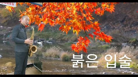 붉은 입술 색소폰 연주 Youtube